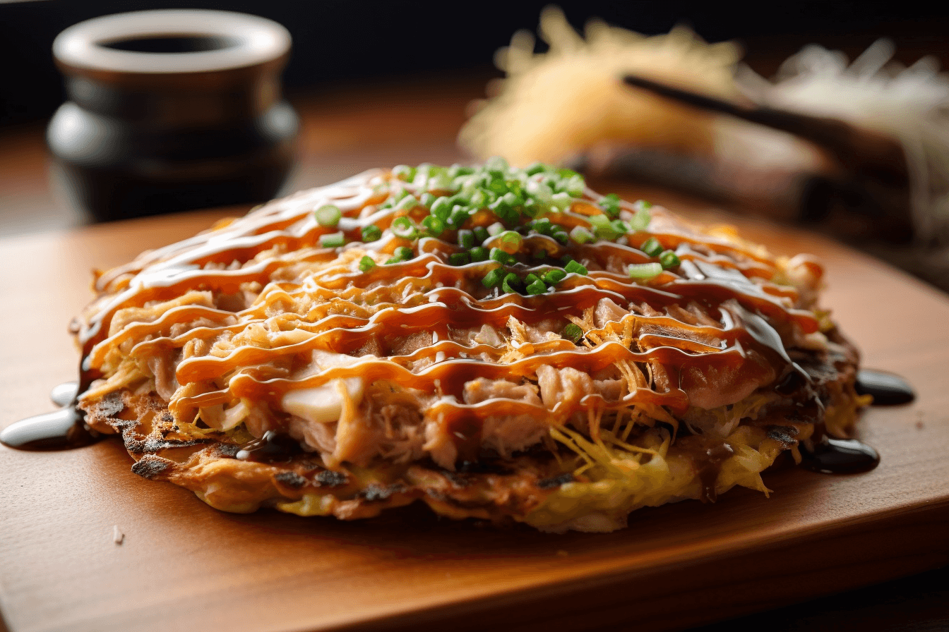 Recette d'okonomiyaki traditionnel d'Osaka (Kansaï): la meilleure